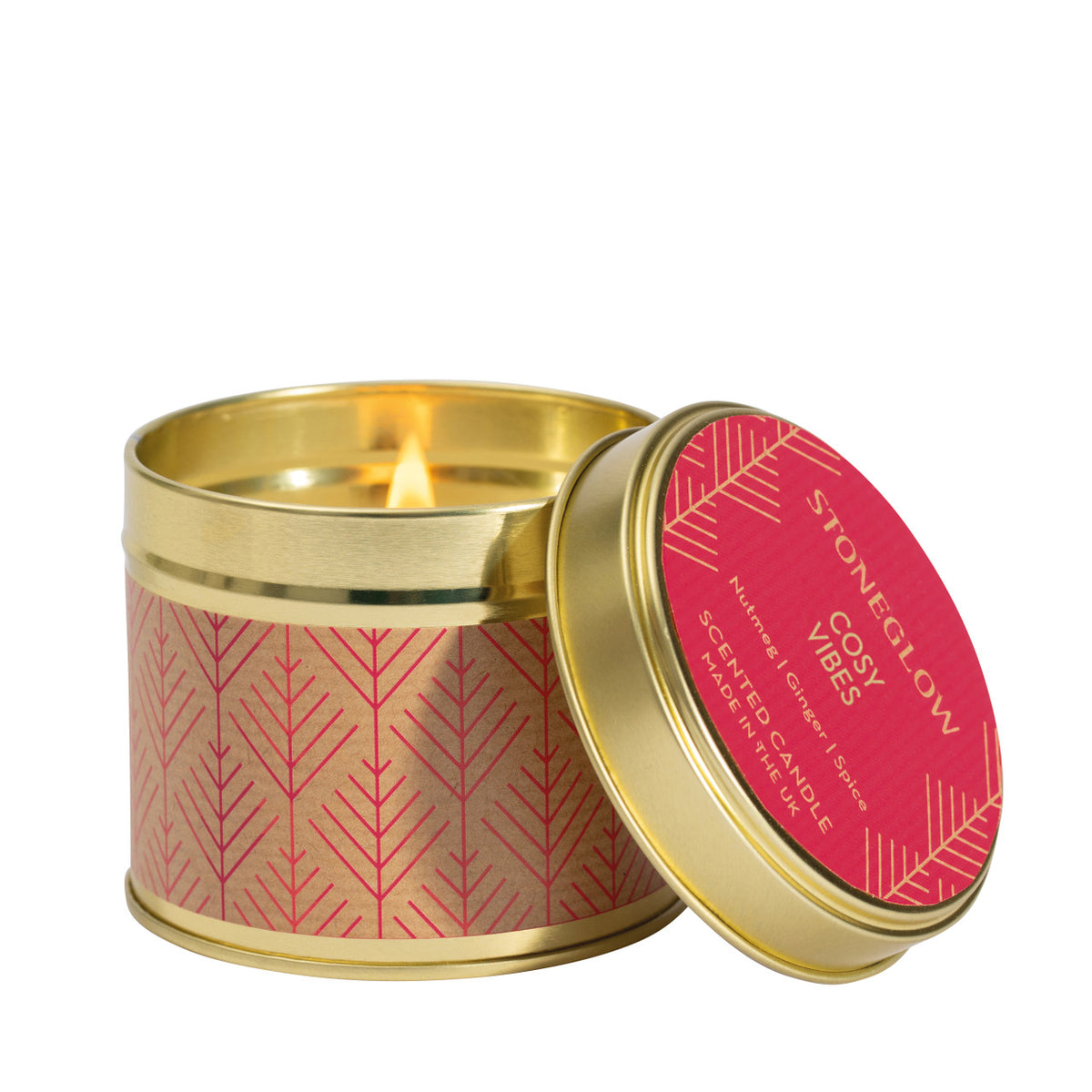 Stoneglow Cosy Vibes Tin Candle – Chapter 38 Corbridge